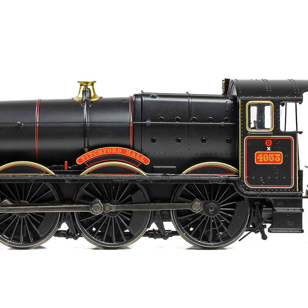 GWR 49XX 'Hall' 4953 'Pitchford Hall' BR Lined Black (Early Emblem ...