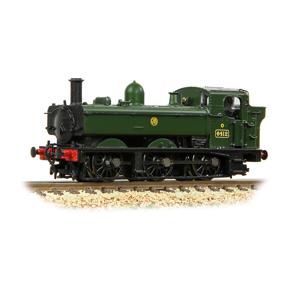 GWR 64XX Pannier Tank 6412 GWR Green (Shirtbutton) [Preserved] - Bachm ...