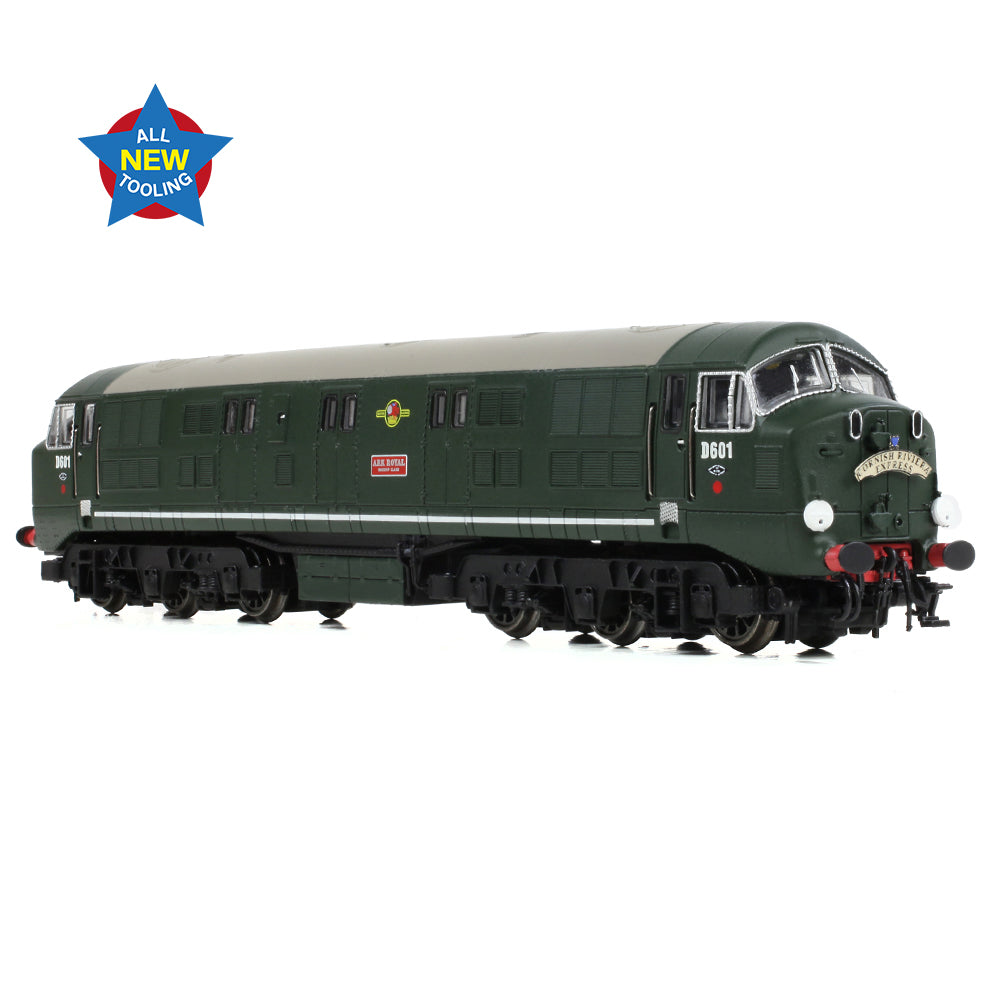 Class 41 'Warship' Disc Headcode D601 'Ark Royal' BR Green (L/Crest ...
