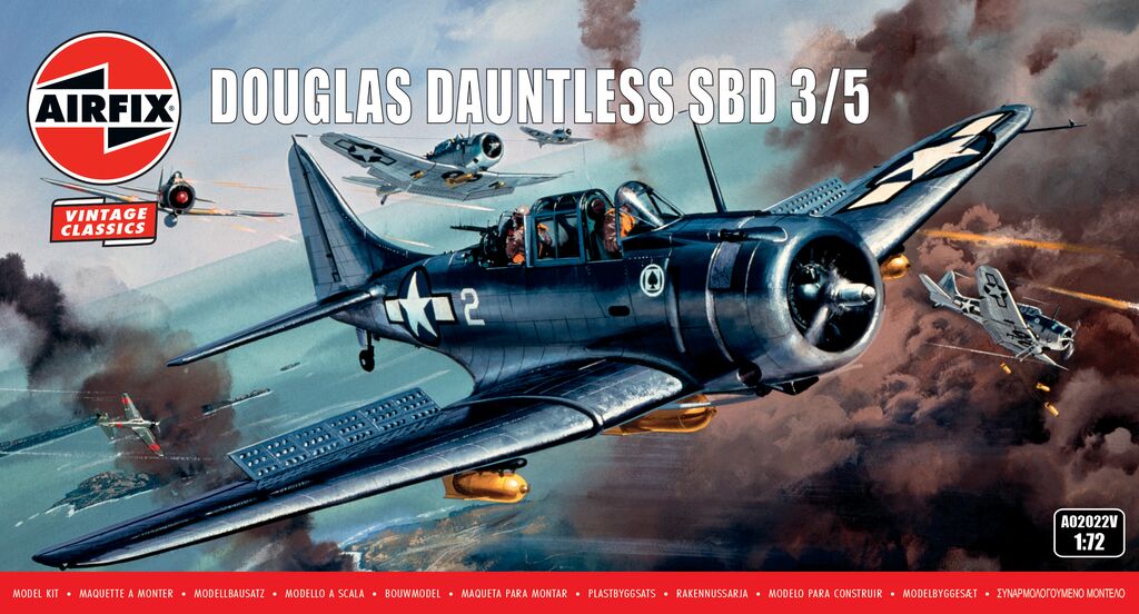 Douglas Dauntless SBD 3/5- Airfix - A02022V New for 2026 - PRE ORDER ...