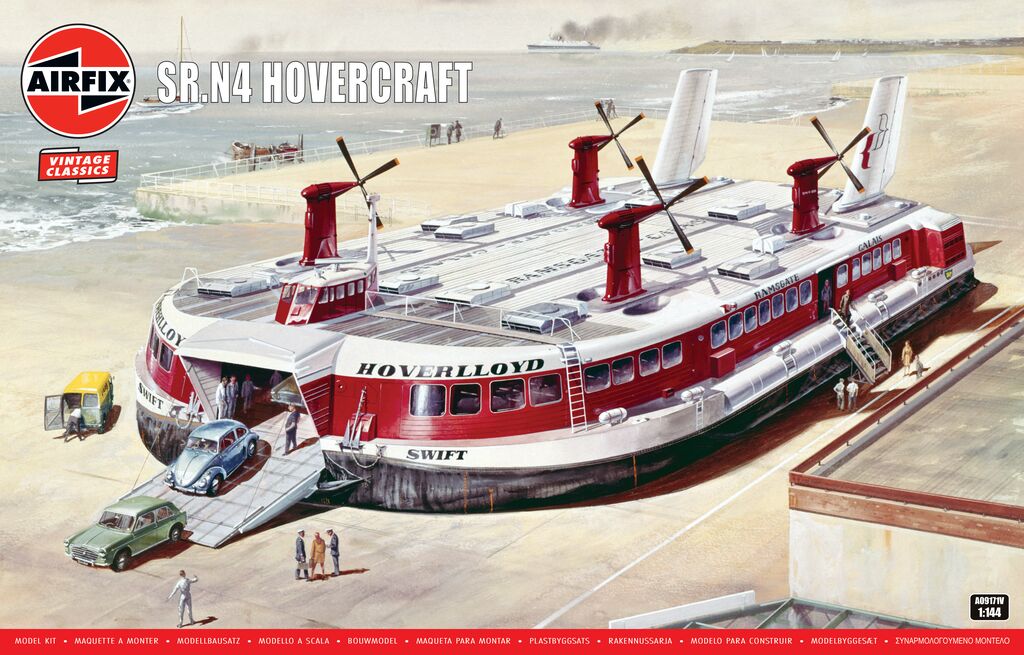 SR.N4 Hovercraft- Airfix - A09171V New for 2026 - PRE ORDER – The Loco Shop
