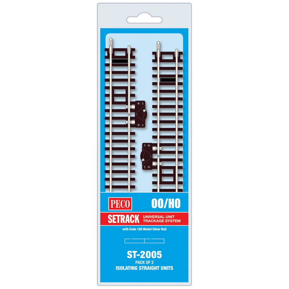 PECO Track C100 MP Isolating Standard Straight & Switch (2) - ST2005 ...