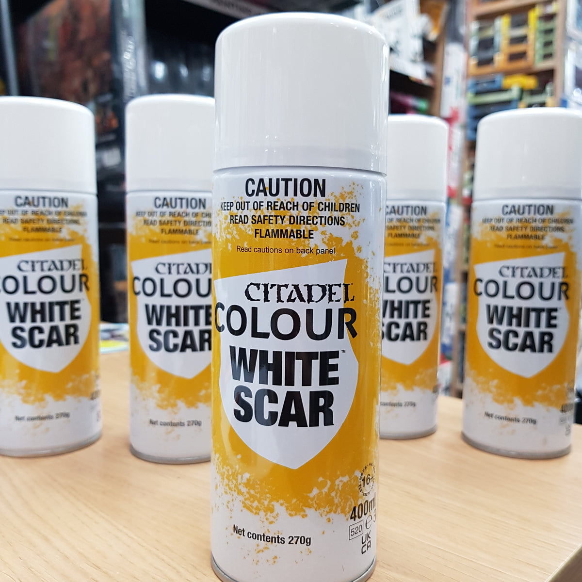 WHITE SCAR SPRAY PAINT - Citadel - gw-62-36 – The Loco Shop