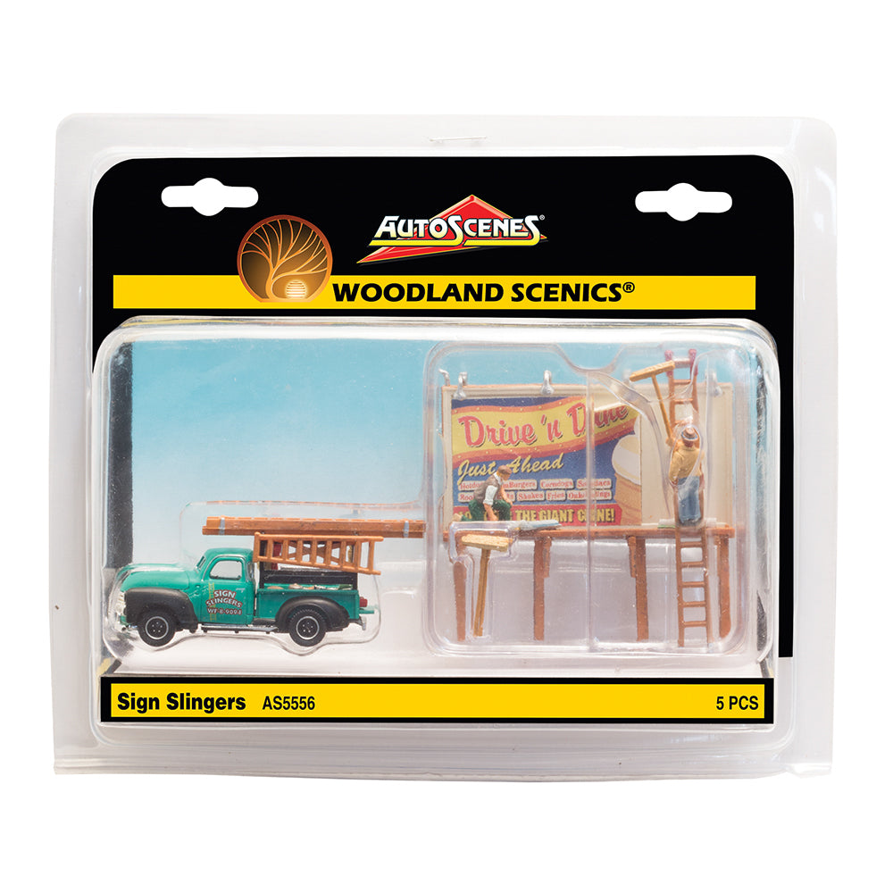 HO Sign Slingers - Bachmann -WAS5556 – The Loco Shop
