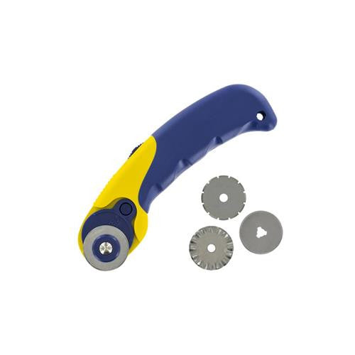 Rotary Cutter 28mm and Standard/Wavy/Skip Blades – The Loco Shop