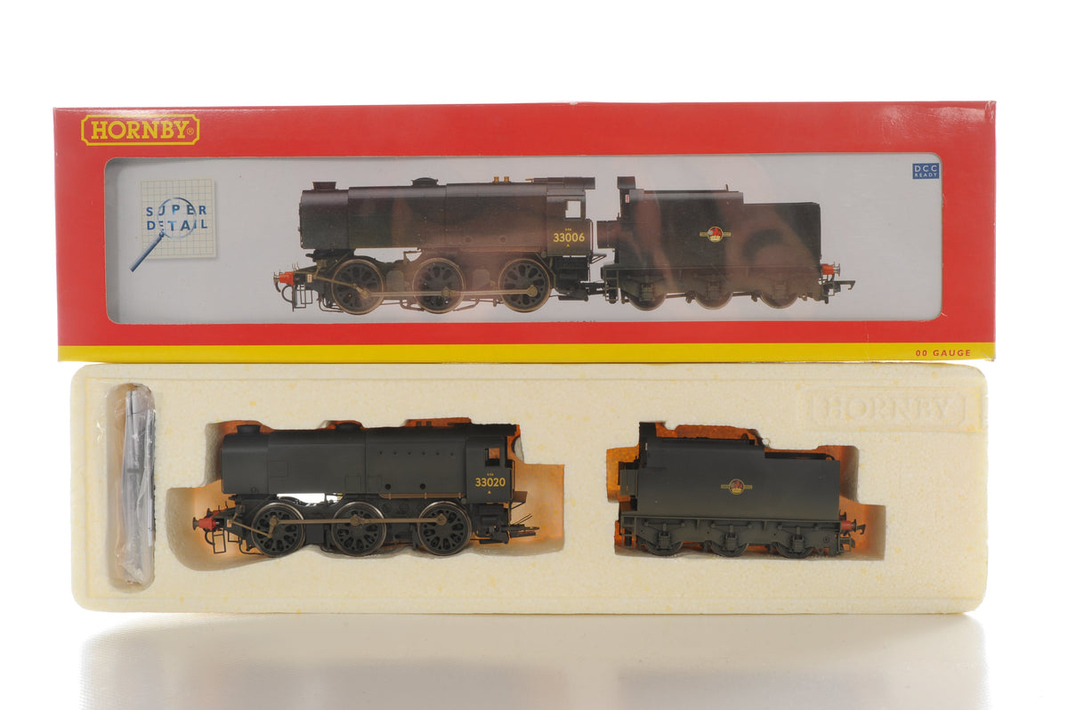 USED AS NEW - BR 0-6-0 Class Q1 Locomotive 33020 Hornby R2344B Our Box ...